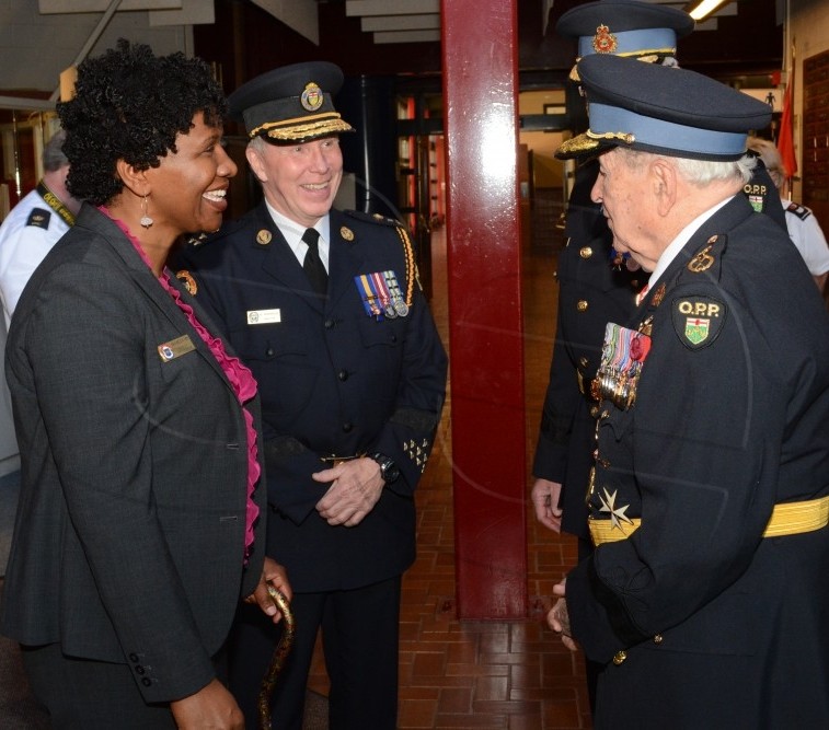Major-General honoured at Police College – The Aylmer Express