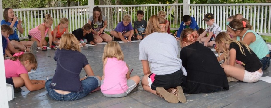 Drawing fun at Port Burwell Library – The Aylmer Express