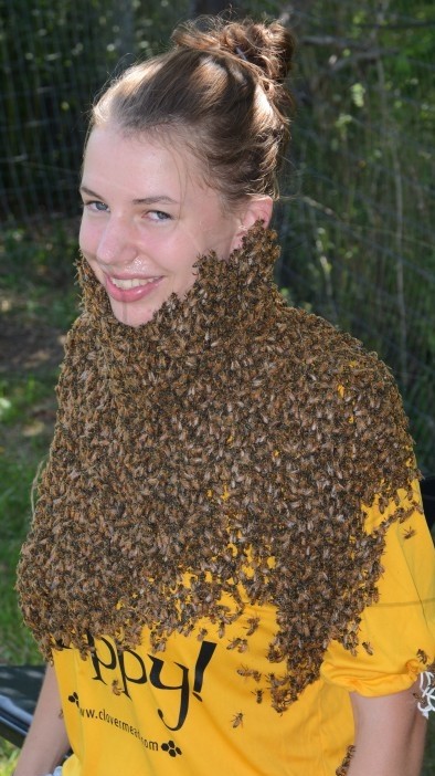 Bee beard highlights Clovermead Honey Festival – The Aylmer Express