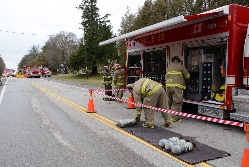 Fire near Springwater – The Aylmer Express