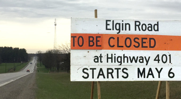 Elgin Road overpass at 401 to be rebuilt – The Aylmer Express