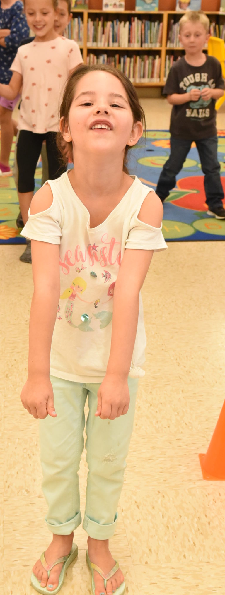 Silly walking at Port Stanley library – The Aylmer Express